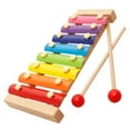 8 Notes Xylophone 8 Notes Colorful Rainbow Chromatic Wooden Percussion ...