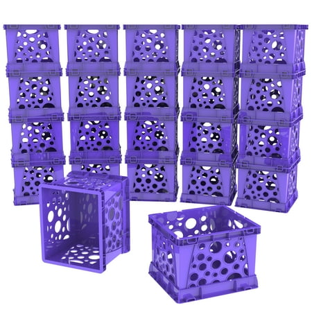Storex Micro Crate, Purple, 18-Pack | Walmart Canada