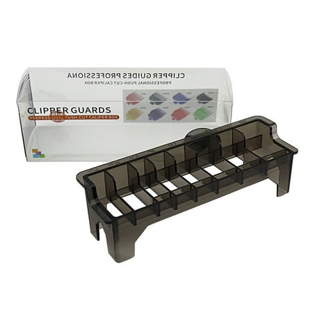 letairis Limit Guide Comb Storage Box 8 Grid Compartments Hairbrush ...