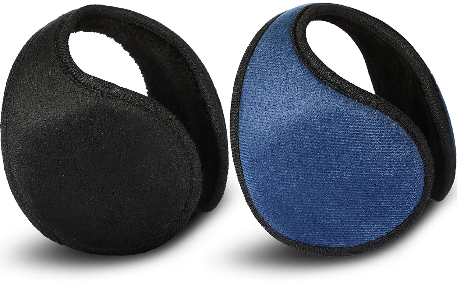 2 Packs Ear Warmer Fleece Earmuff Winter Accessory for Men Women ...