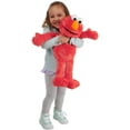 Playskool Sesame Street Elmo Jumbo Plush: Big Stuffed Character Doll ...