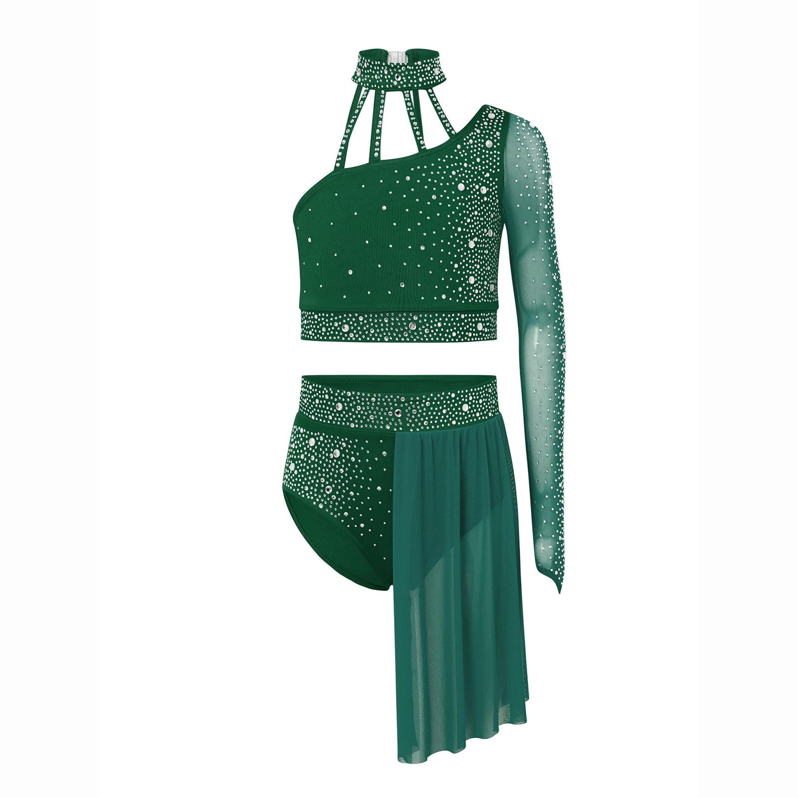 Click here for Zdhoor Ballet Leotard Dress For Girls Crop Top Wit... prices