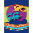 Sulphite Construction Paper, 50 Sheets 9 x 12 Inches, Heavyweight Craft ...
