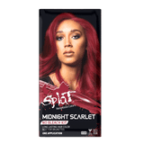 Splat 30 Wash Semi-Permanent Midnight Scarlet Hair Color, No Bleach ...