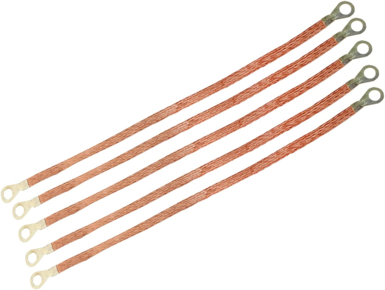 Braided Engine Ground Strap,Pure Copper Car Grounding Kit with 3/16 ...