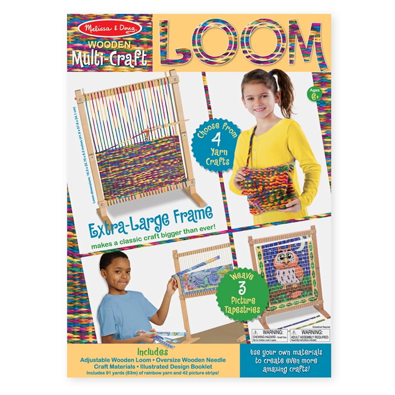 Click here for Melissa & Doug Wooden Multi-Craft Weaving Loom Kit... prices