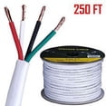 Master Cable CL3 Rated 2-conductor Pure 250 FT. Copper Cable with 16 ...