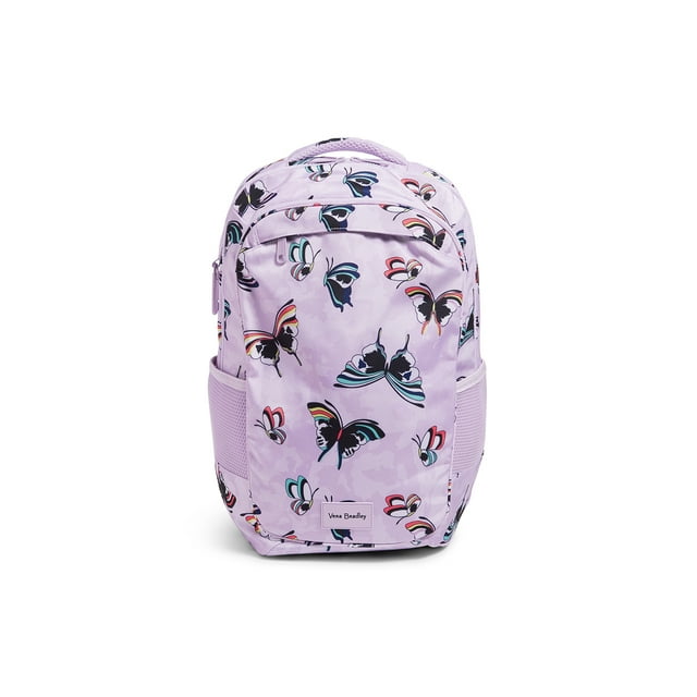 Vera Bradley Women's Recycled Lighten Up Grand Backpack Lavender ...