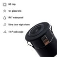 Backup Camera, Mini Camera, Front View Reversing Rear View Camera, 170掳 Wide Angle, IP67 ...