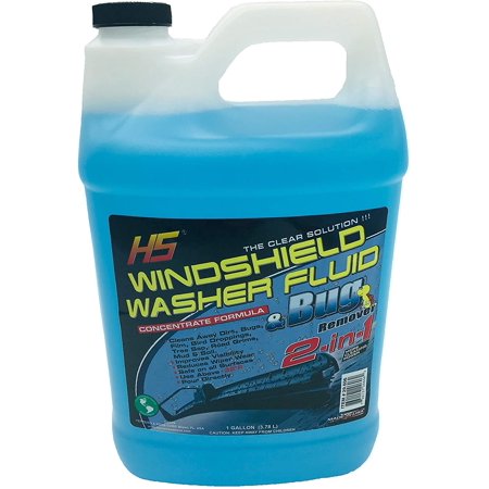 HS 29.606 Bug Wash Windshield Washer Fluid, 1 Gal (3.78 Liters ...