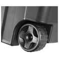 40-gallon wheeled plastic storage boxes with handles, black, 2-pack ...