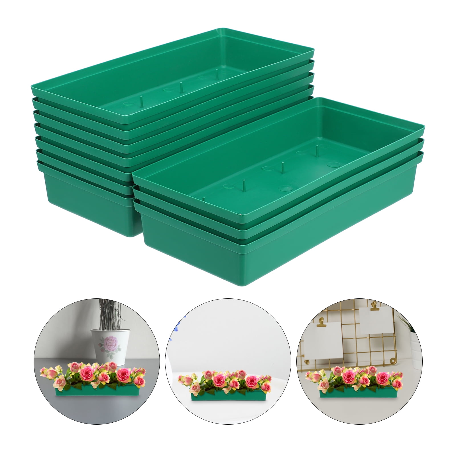 Click here for Hydreachca 10pcs Foam Trays Flower Arrangement Sup... prices