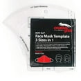 Creative Grids Face Mask Template 3 Sizes in 1 - Walmart.com