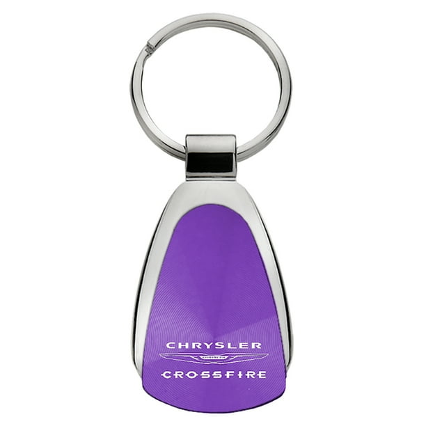 Au-TOMOTIVE GOLD Crossfire Purple Teardrop Key Chain - Walmart.com