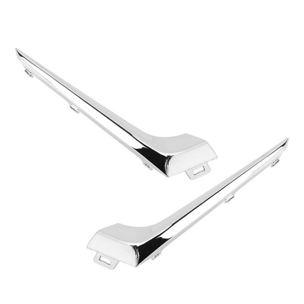 Bumper Trim Set,1Pair Front Bumper Trim Bumper Molding Trim Unrivaled ...
