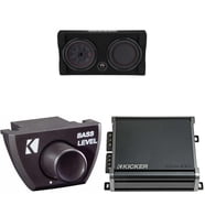 "Kicker Comp C12 Car Audio Triple 12"" Subwoofer Powered 1800 Watt Sub ...