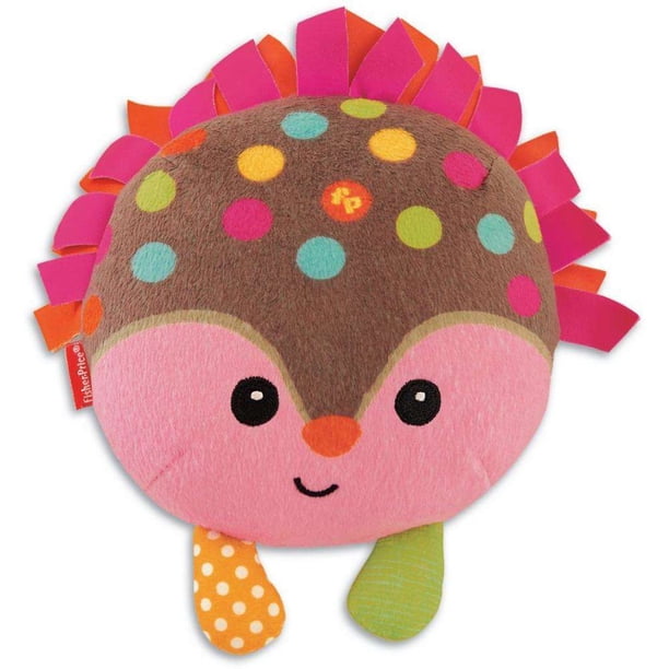 Fisher-Price Giggle Gang Happy Soft & Huggable Hedgehog - Walmart.com