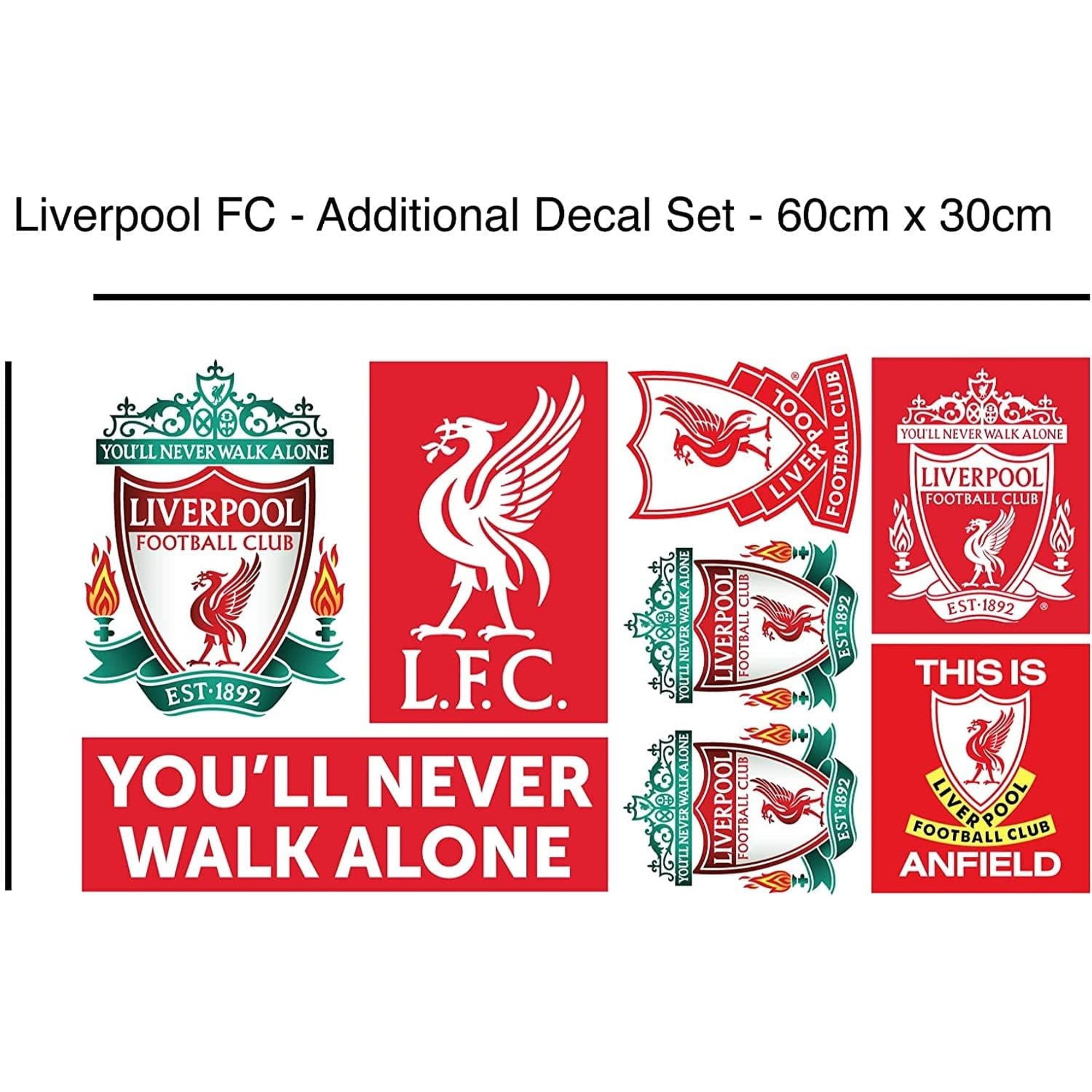 Click here for Qth Liverpool Fc Wall Sticker - Crest Wall Decal F... prices