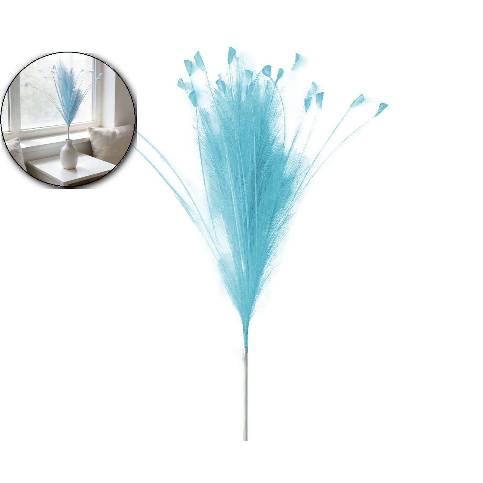 Click here for Avdolw 24.4 Tall Pampas Grass - Faux Fluffy Pampas... prices