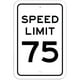 Speed Limit 75 Sign - Walmart.com