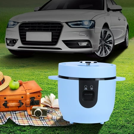 Rice Cooker, Food Steamer, 2L Food-grade ABS Camping For Car Outdoor ...