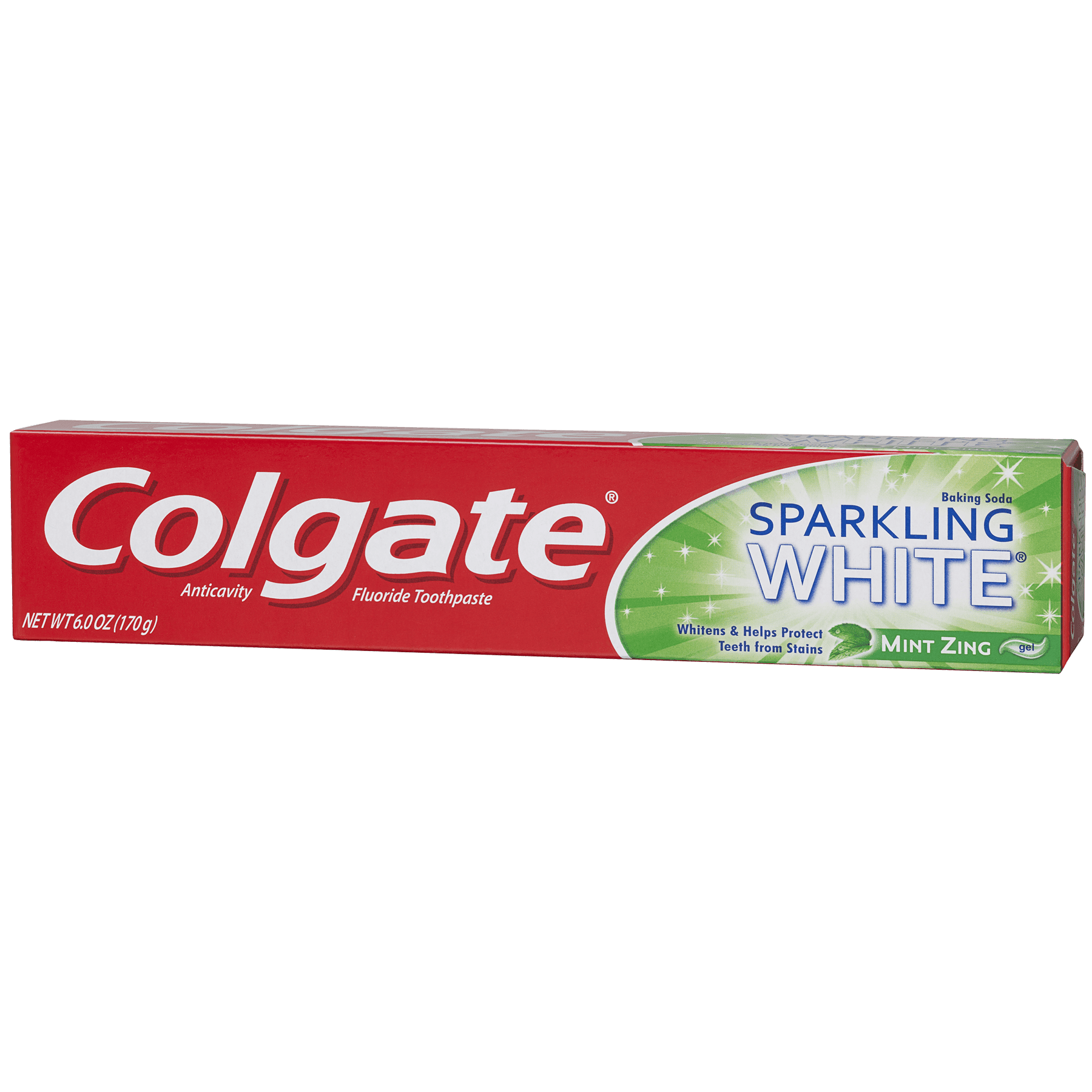 Colgate Sparkling White Whitening Toothpaste, Mint Zing – 6.0 Ounce