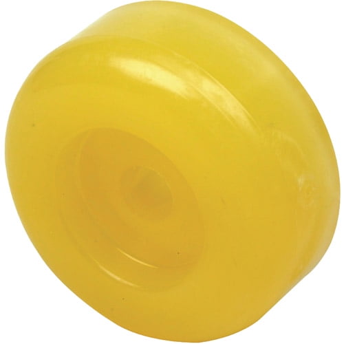 Seachoice Non-Marking TP Yellow Rubber Roller End Cap, 3-1/2" with 1-1/ ...