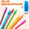 120 Pack Pencil Top Erasers, Cap Pencil Eraser Toppers, Studying ...