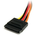 StarTech 12in 15 Pin SATA Power Extension Cable - 12 - SATA - Walmart.com