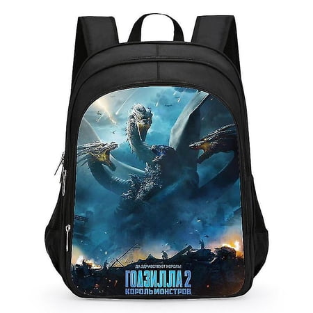 Godzilla Print School Bag Kids Waterproof Backpack | Walmart Canada
