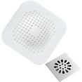 Silicone Drain Cover Hair Trapper For Shower Drain Tub Stoppers Hair