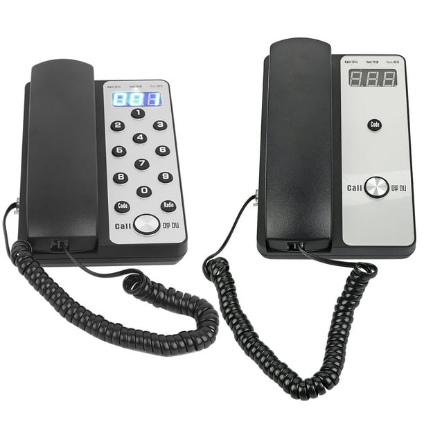 1 par de intercomunicador inalámbrico para oficina, teléfono de ...