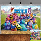 Monster University Banner Party Supplies Poster Background for ...