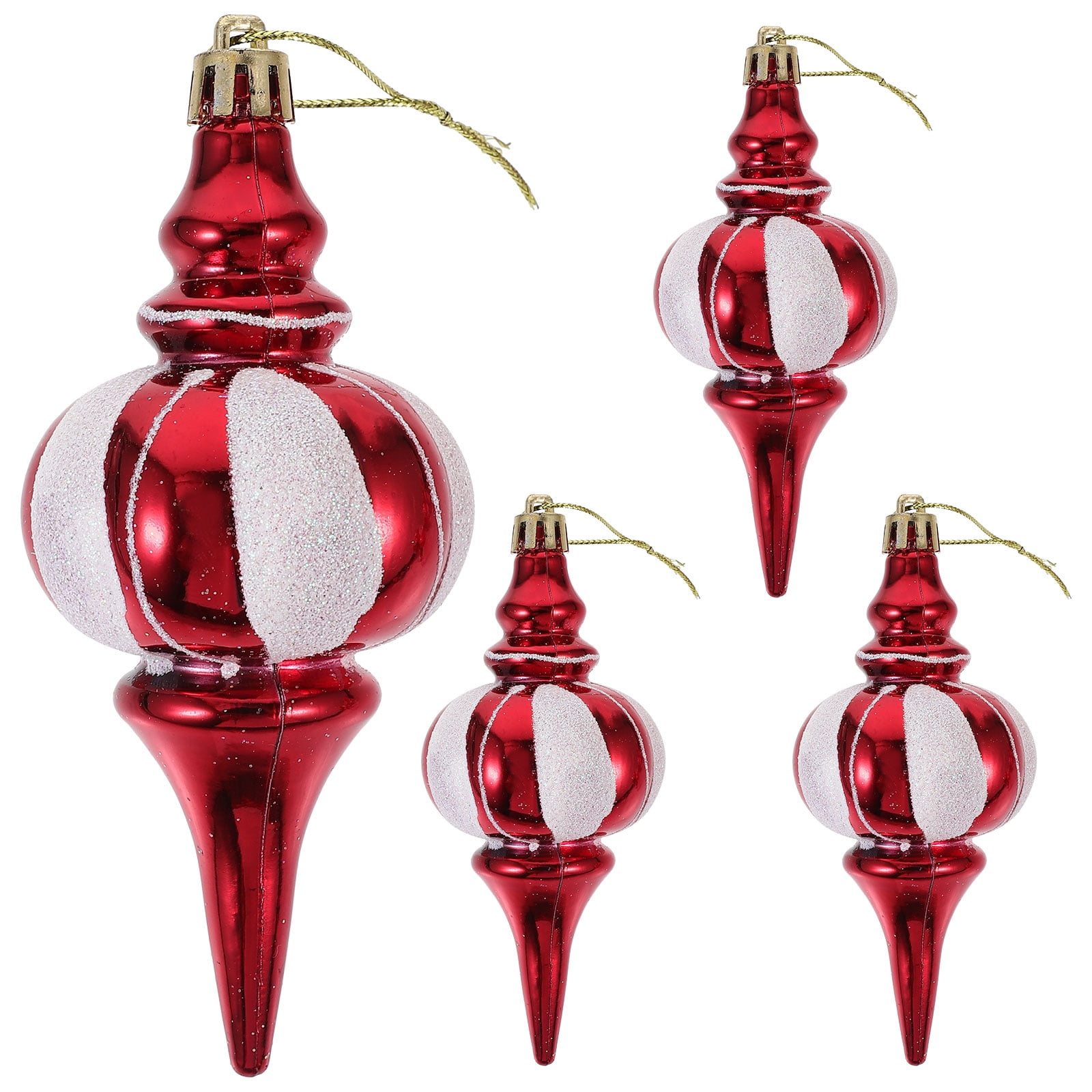 Click here for Kakowely 4pcs Christmas Gourd Pendants Colored Pai... prices
