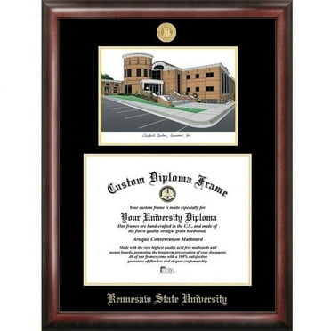 Oregon State University 7" x 9" Gold Embossed Diploma Frame with Campus ...
