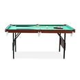 RACK Crux 55 in Small and Foldable Green Billiard/Pool Table - Walmart.com