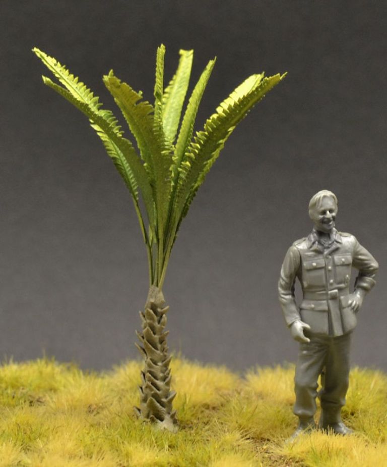 Reality In Scale 1:35 1:48 Small Palm Tree 7cm Height #2 -Diorama ...