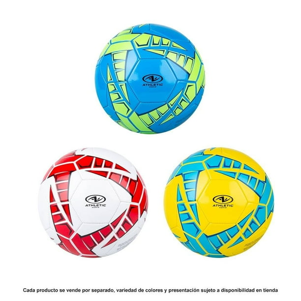 Balón de fútbol soccer Athletic Works COS25035 número 5 Varios modelos ...