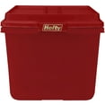 Hefty HI-RISE 18 Gallon Plastic Latched Christmas Tote Storage ...