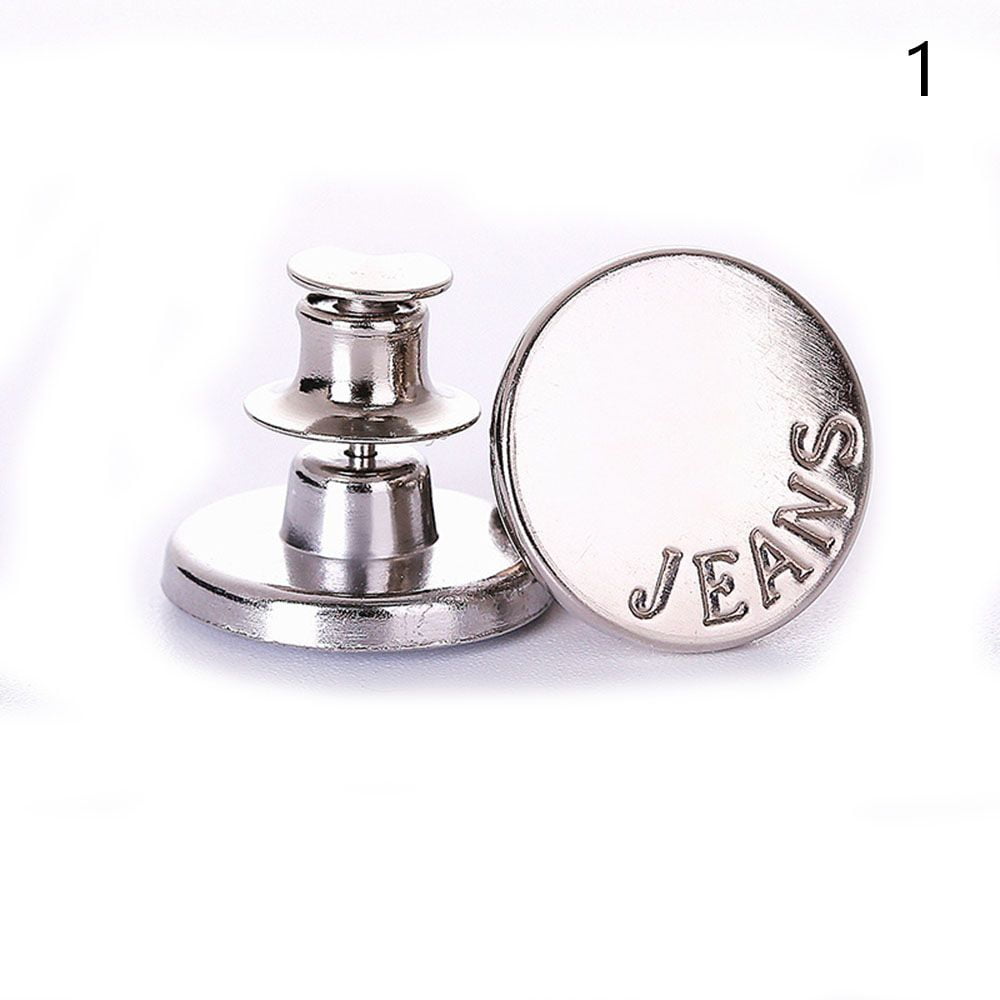 Adjustable Tuck Waist Removable Reduces Inch No Sew Fit Instant Buttons ...