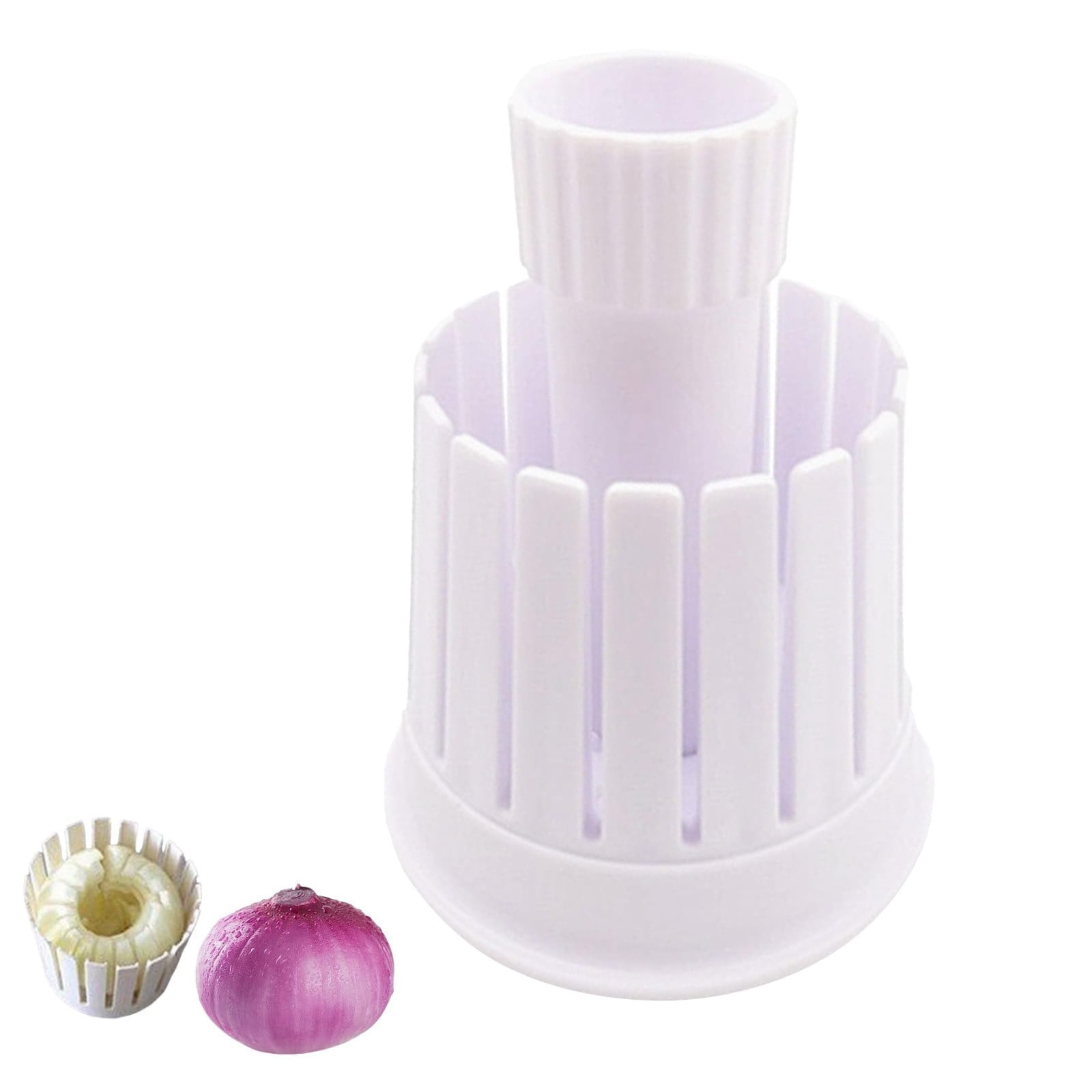 Vivavault Vegetable Cutter 2 In 1 Onion Blossoming Slicer For Fr Ied Onion Prep Versatile Kitchen Tool Reusable Onion Cutter Easy To Clean Sturdy Mort