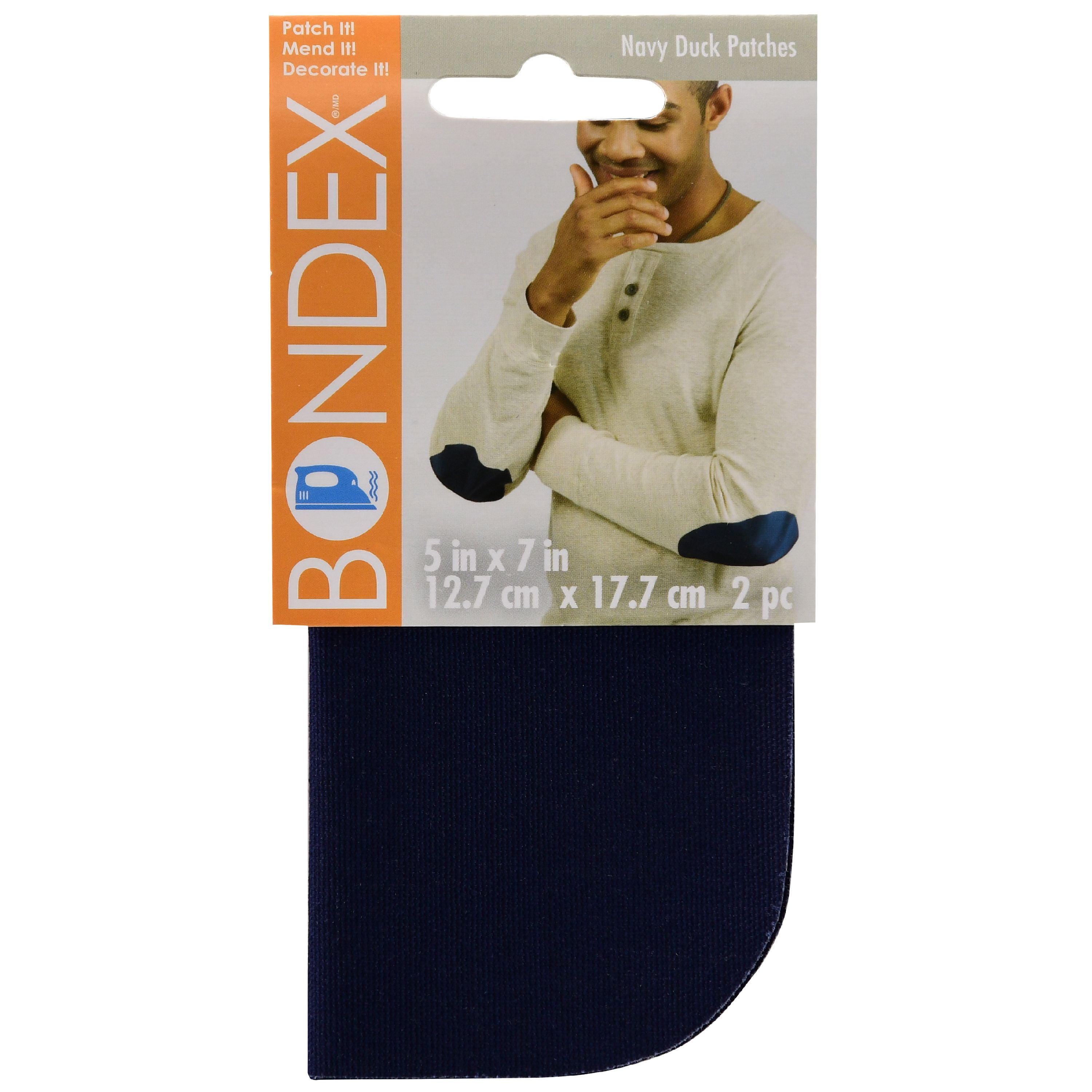 Simplicity Bondex 5" x 7" Navy Blue Iron-On Patches, 2 Pieces - Walmart ...