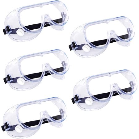 Dust Clear Goggles Safety Goggles Scratched Soft Crystal Clear Goggles ...