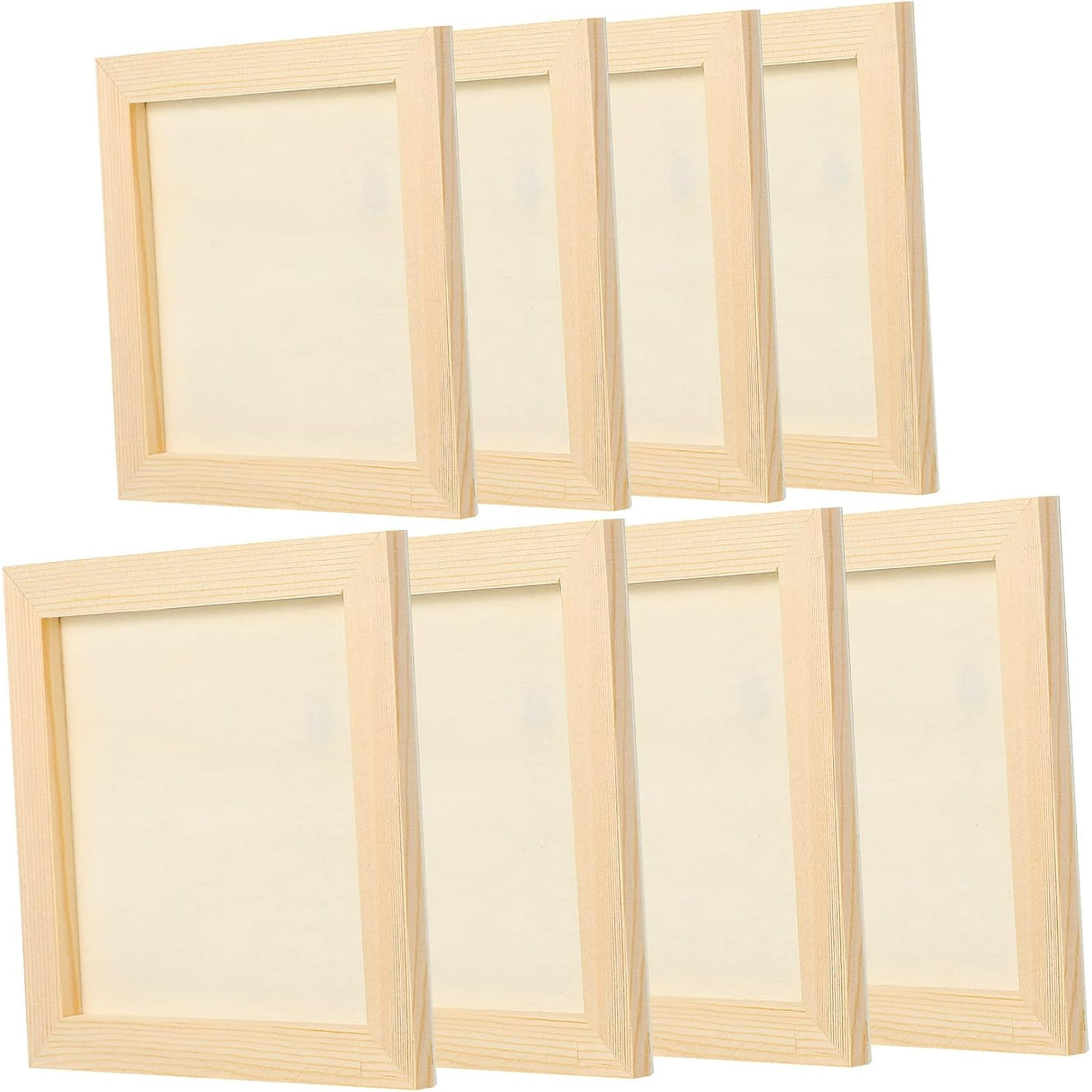 Click here for Nobrand 8 Pcs Wooden Picture Frames For Diy Clay P... prices