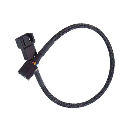 xinxixnxx Computer Case Fan Extension Cable 4pin Connector Power Cord ...