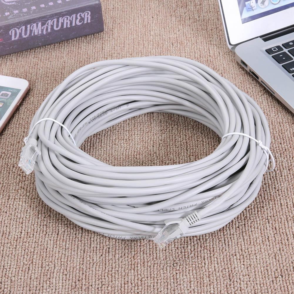 Cable Ethernet con conector RJ-45 Cable de computadora para enrutador ...