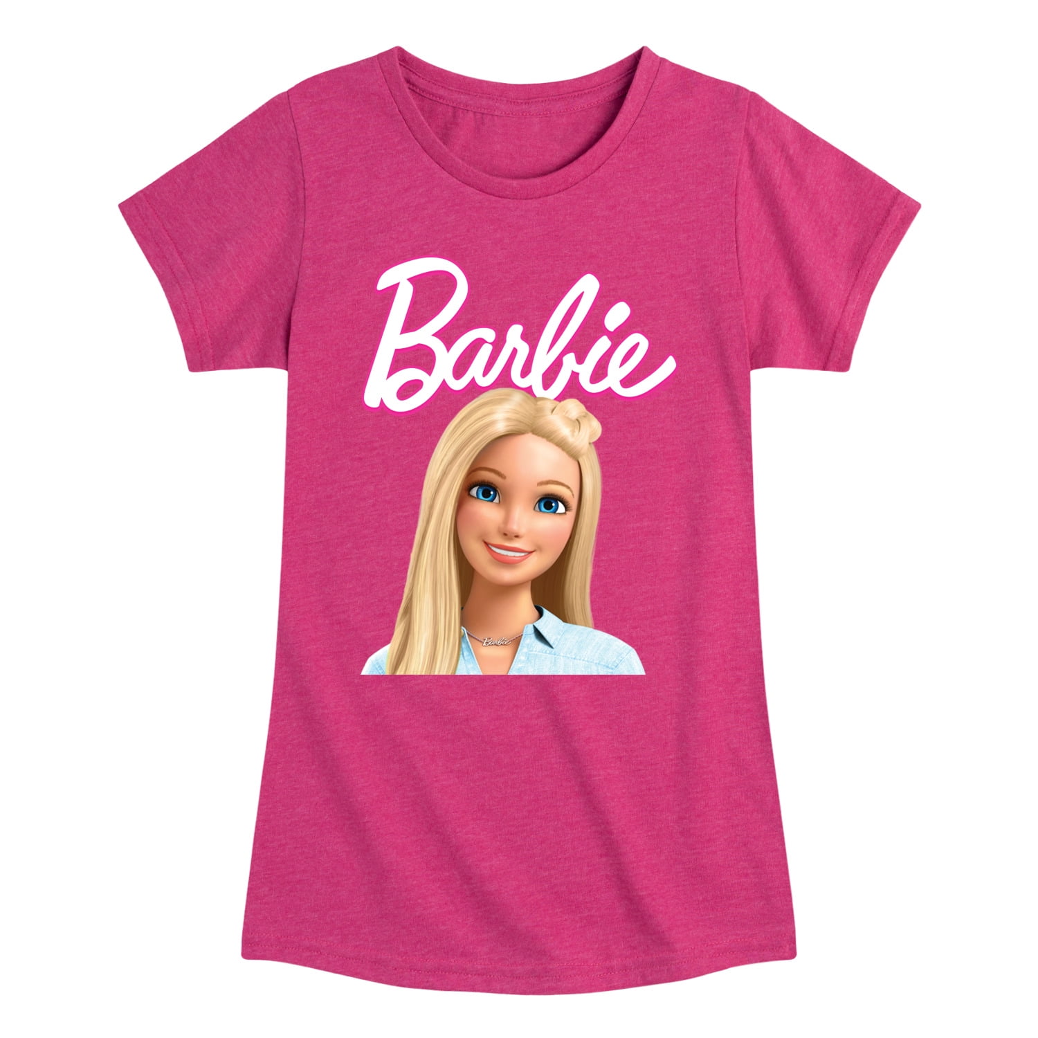 Barbie Original Barbie Doll Toddler And Youth Girls Raglan Barbie Original Barbie Doll Toddler And Youth Girls Raglan