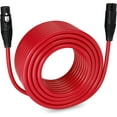 LyxPro 200 feet Microphone XLR Cable, Male to Female, 3 Pin Mic Cable ...
