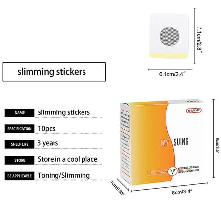 Weight Loss Patches Natural Slim Adhesive Sheet Quick Slimming Patches ...