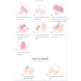 3pcs Semi-cured UV Gel Nail Stickers, Gradient Nail Stickers, Full ...